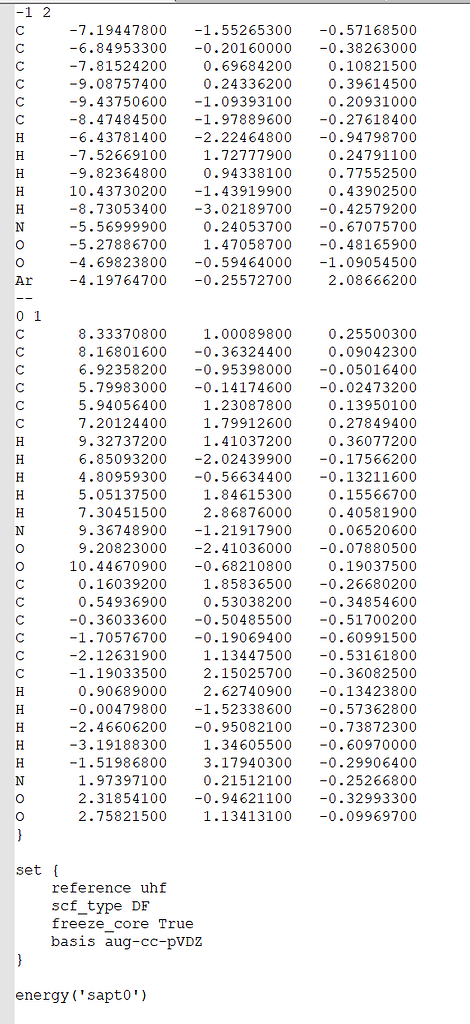 Calculated of energy decomposition with Not converge SCF - Developer ...